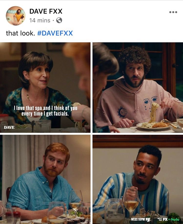 Dave (FXX) -- from the creator of The League -- S: Dave Burd ...
