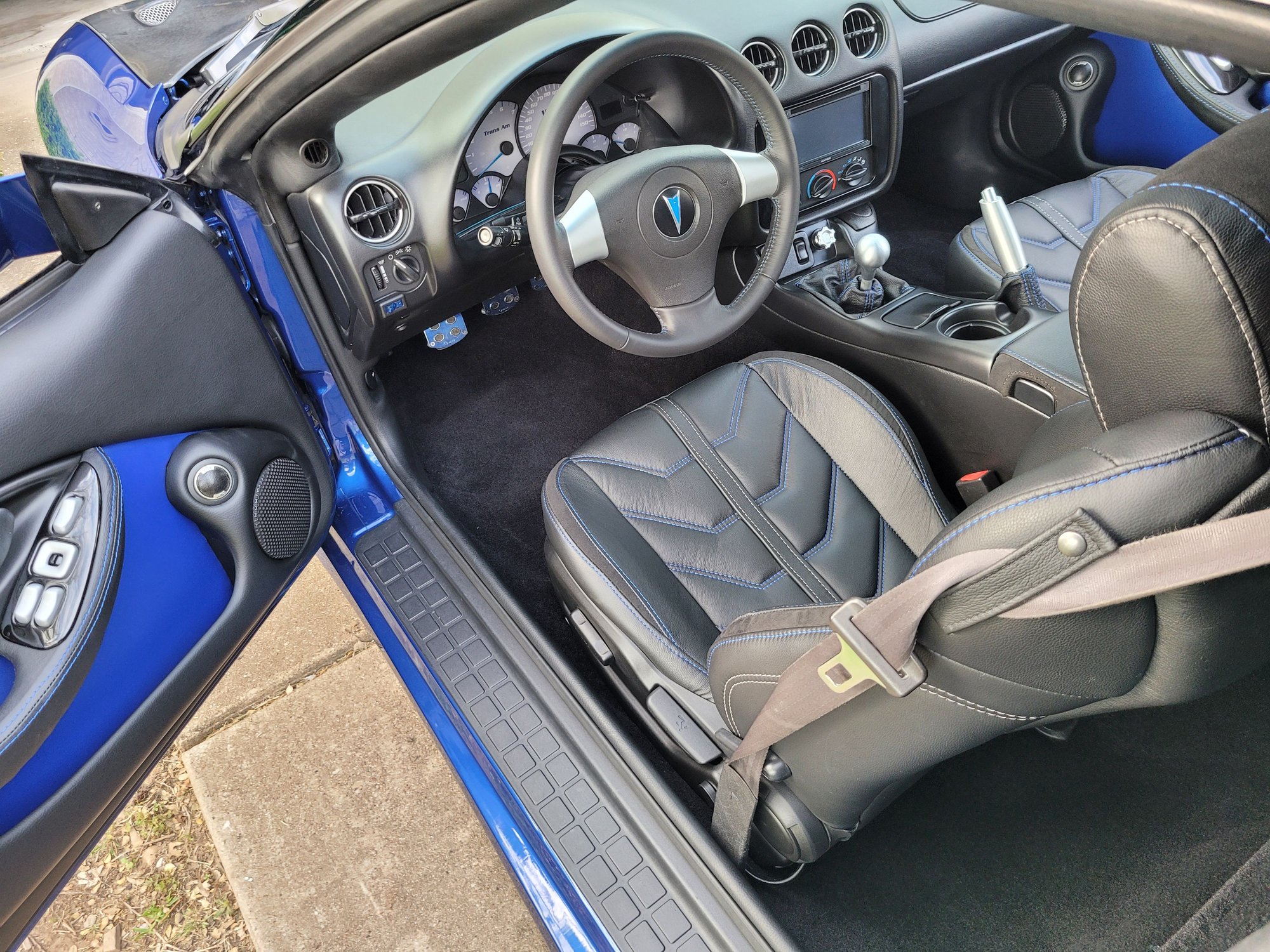 Pontiac Trans Am WS6, 402ci, T56, Viper blue paint, CCW wheels ...