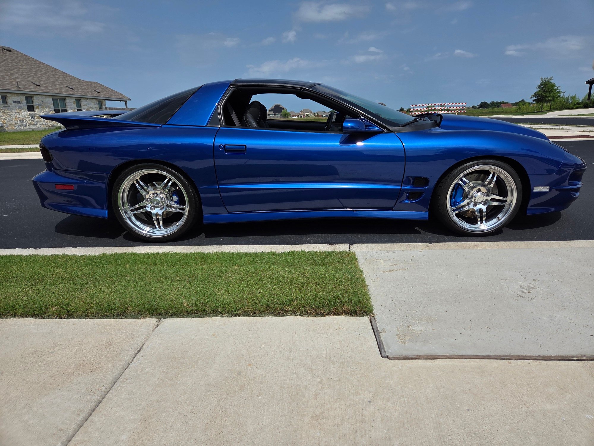 Pontiac Trans Am WS6, 402ci, T56, Viper blue paint, CCW wheels ...