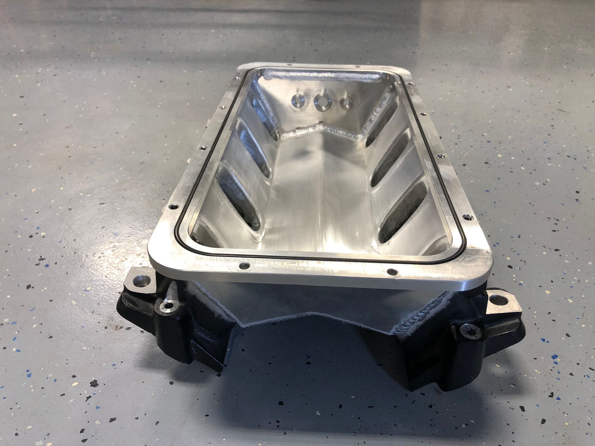 Holley Hi-Ram LS1/LS6 Lower Intake modified by 417 Motorsports ...