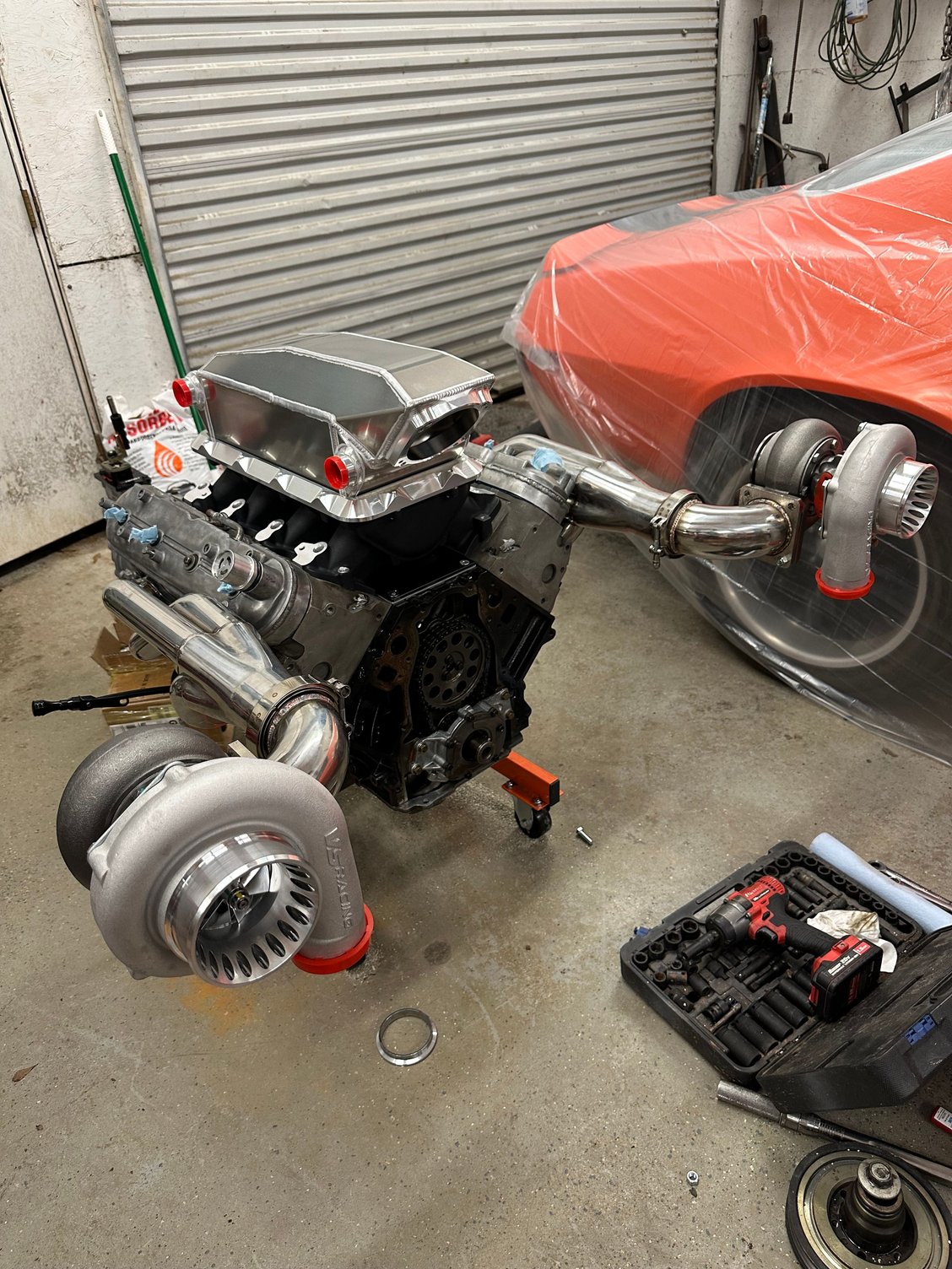 Did a quick test fit on the TT 408 Stroker. - LS1TECH - Camaro and ...