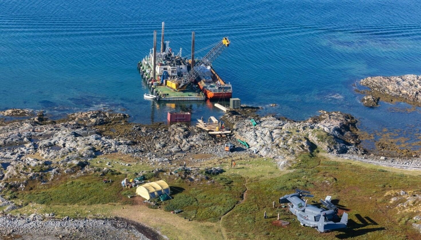 Osprey grounded on an Island. - PPRuNe Forums