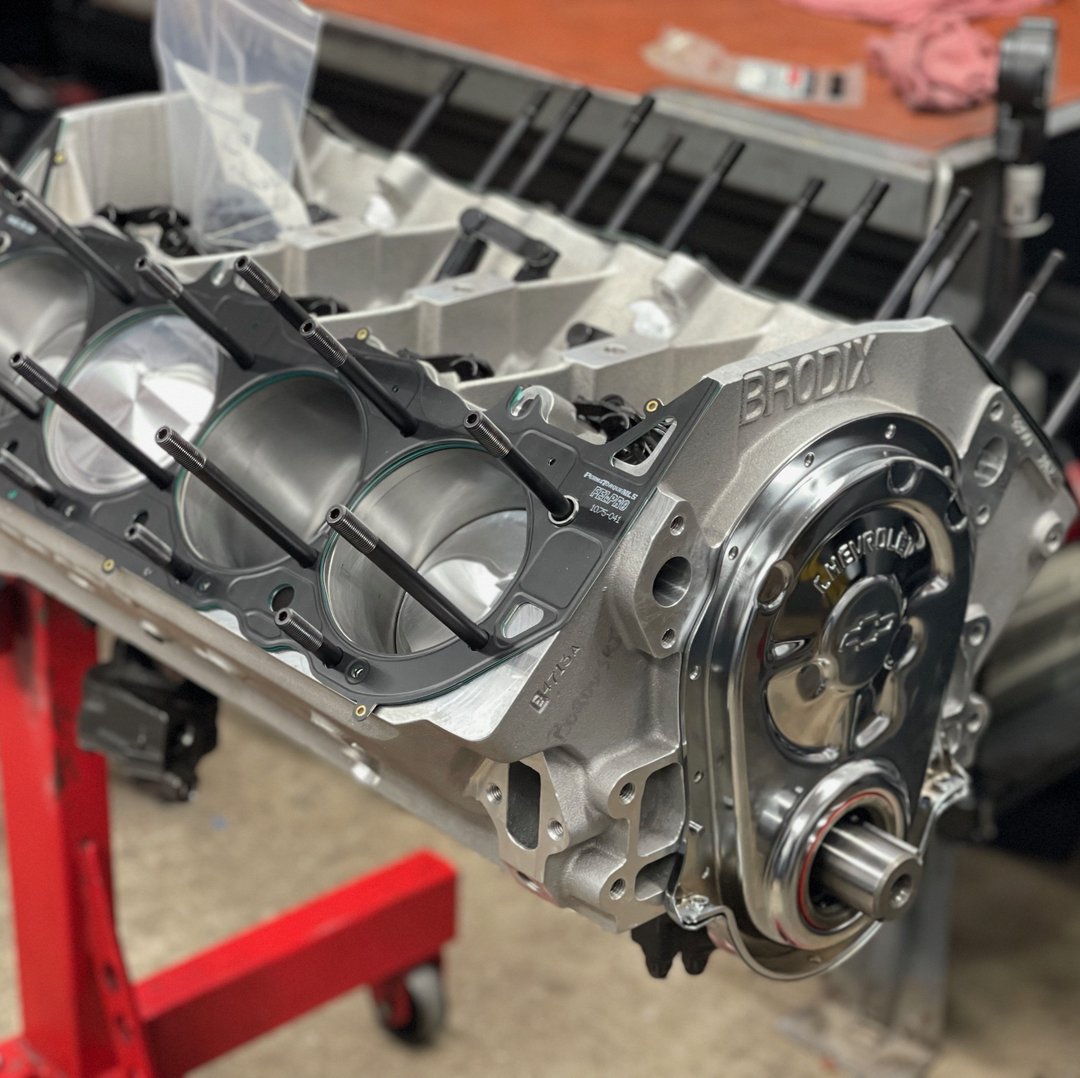 555ci Blown, Fuel Injected BBC, Hydraulic Roller Engine for Sale in ...