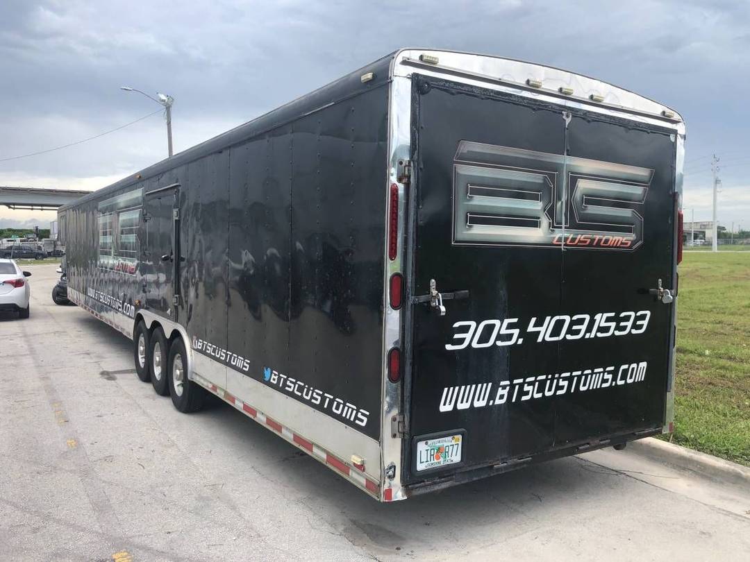 53 foot enclosed trailer | 2 car race trailer for Sale in Woodland, CA ...