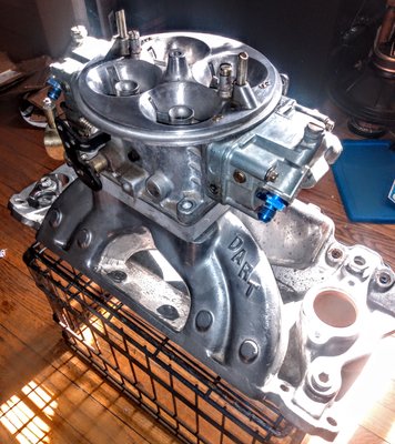Chevy Big Block Intakes + Dominator carb for Sale in Dear Born Hgts ...