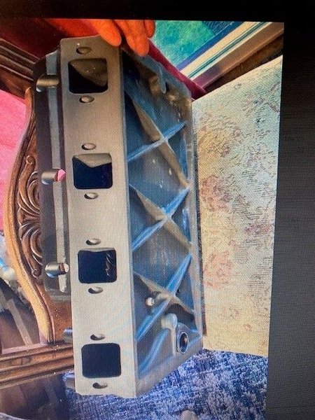 HEMI 426 CRAGER MAGNEISUM NOS BLOWER BRAND NEW INTAKE for Sale in ...