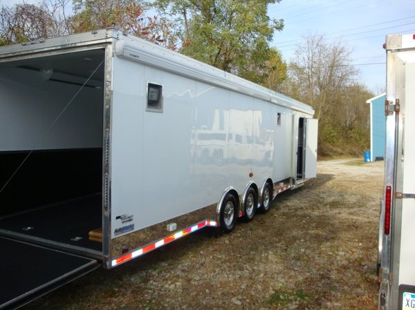 Enclosed 34 Foot Car Trailer for Sale in MOUNT PLEASANT, PA | RacingJunk