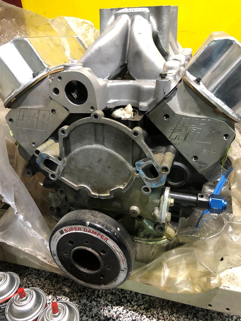 Holman moody built Ford 302 motor with dry sump system for Sale in ...