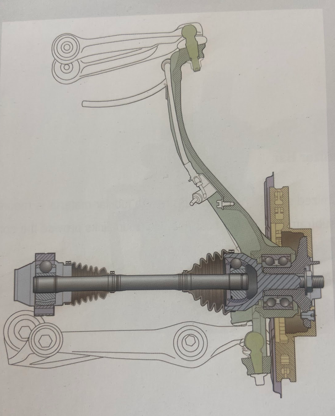 Front axle removal: How to keep the front axle from rotating/open that ...