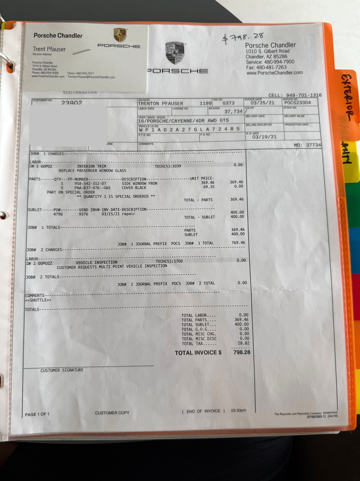 Porsche Cayenne GTS - 67k miles - Extended Warranty until Feb. 2028 ...