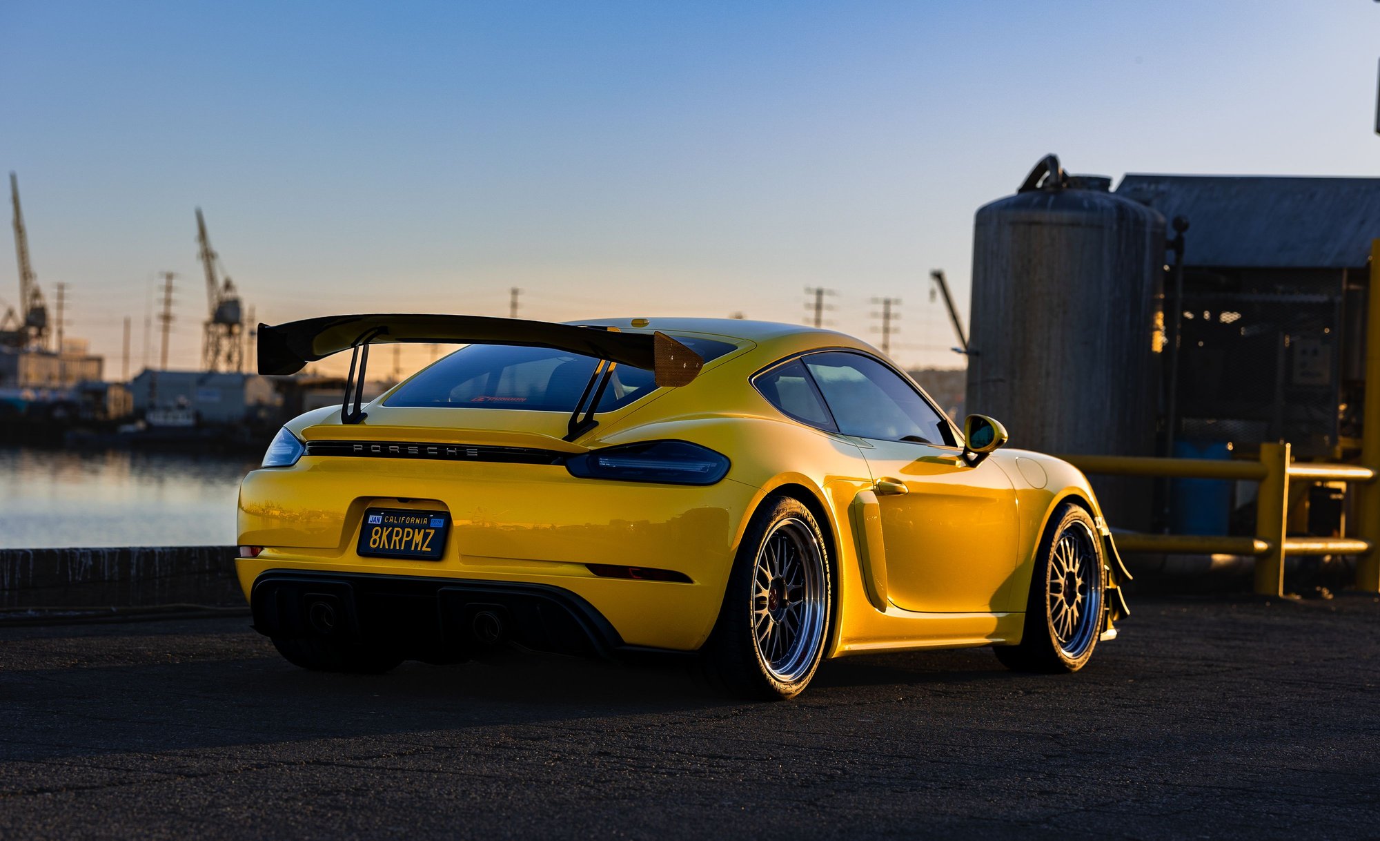 DBJ wing / BBS LM / Dundon Canards for GT4 - Rennlist - Porsche ...