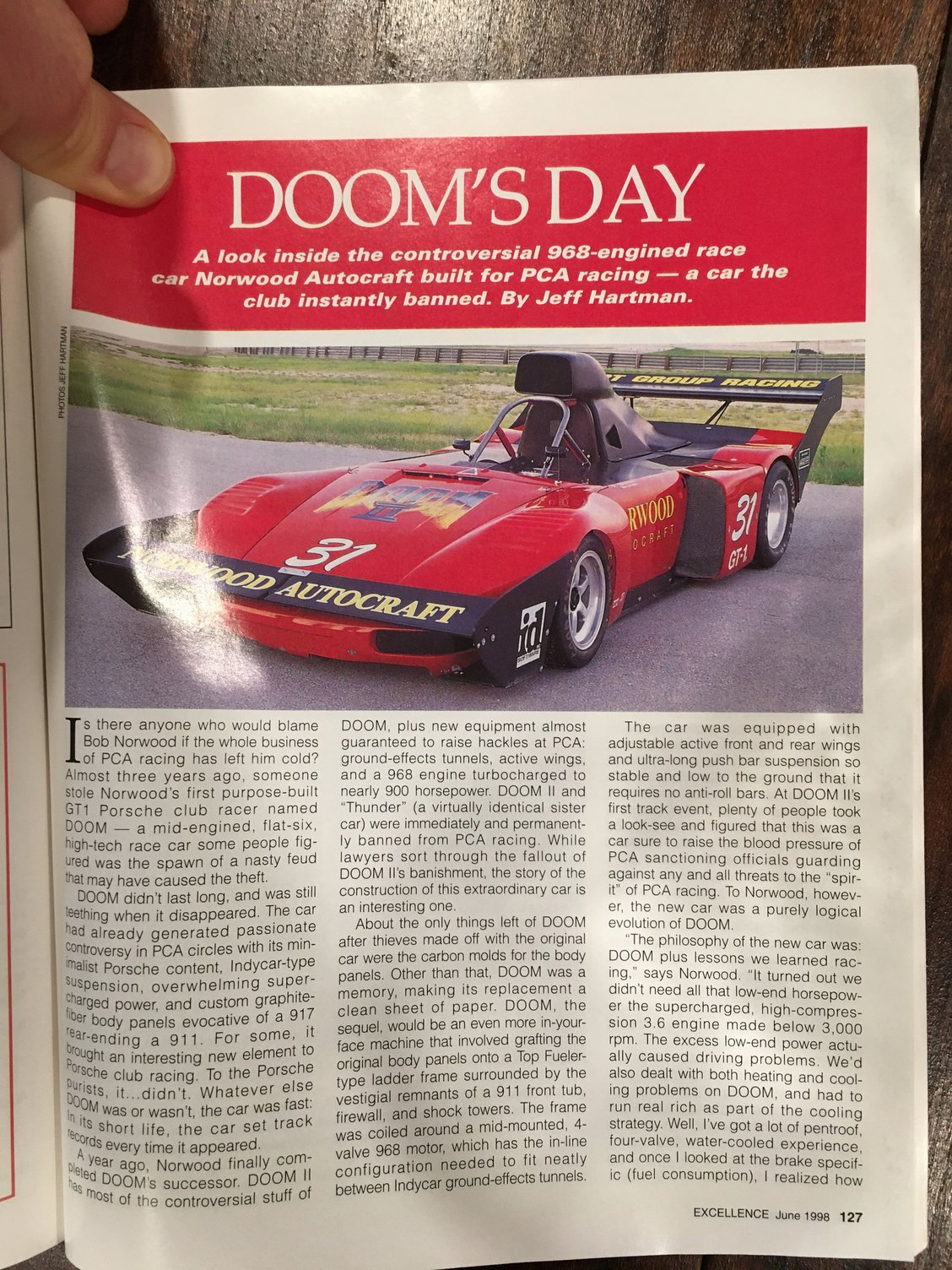 Doom II Excellence Article - Rennlist - Porsche Discussion Forums