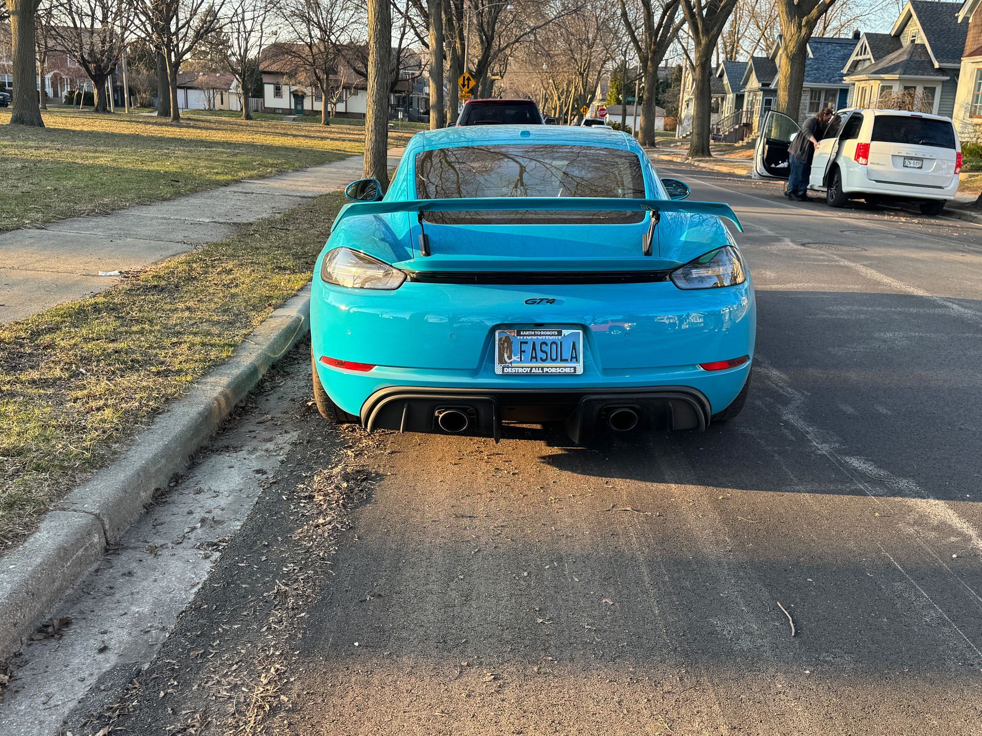 2020 718 Cayman GT4 | Miami Blue, Manual, LWBS, PDLS+, Kline Inconel ...