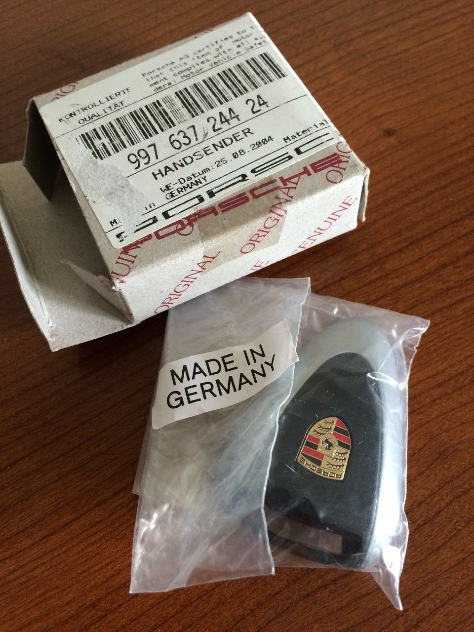 Porsche Key Head with Remote Transmitter_Brand New - Rennlist - Porsche ...