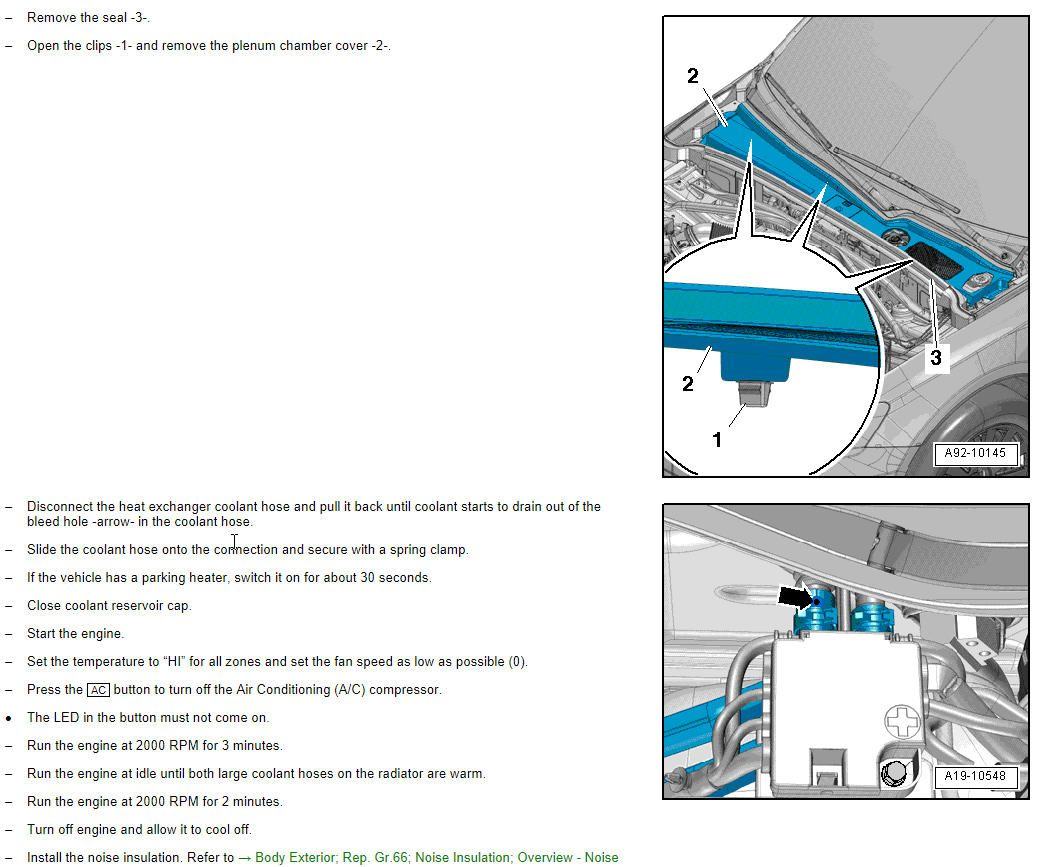 Coolant drain? - AudiWorld Forums