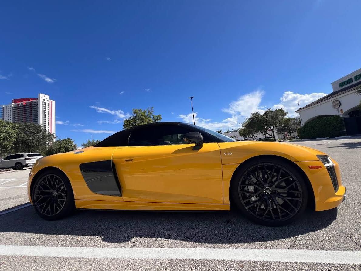 FS: 2018 Audi R8 V10 PLUS Spyder – Vegas Yellow – 12,6XX Miles ...