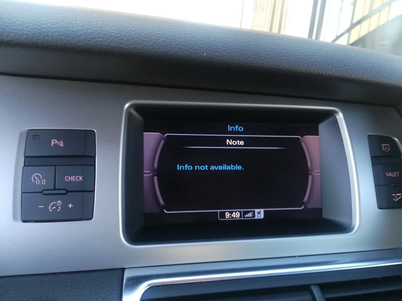 MMI Update Engineering menu not yet initialized - AudiWorld Forums