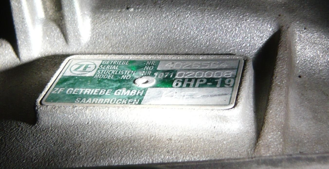 Help identifying transmission - AudiWorld Forums