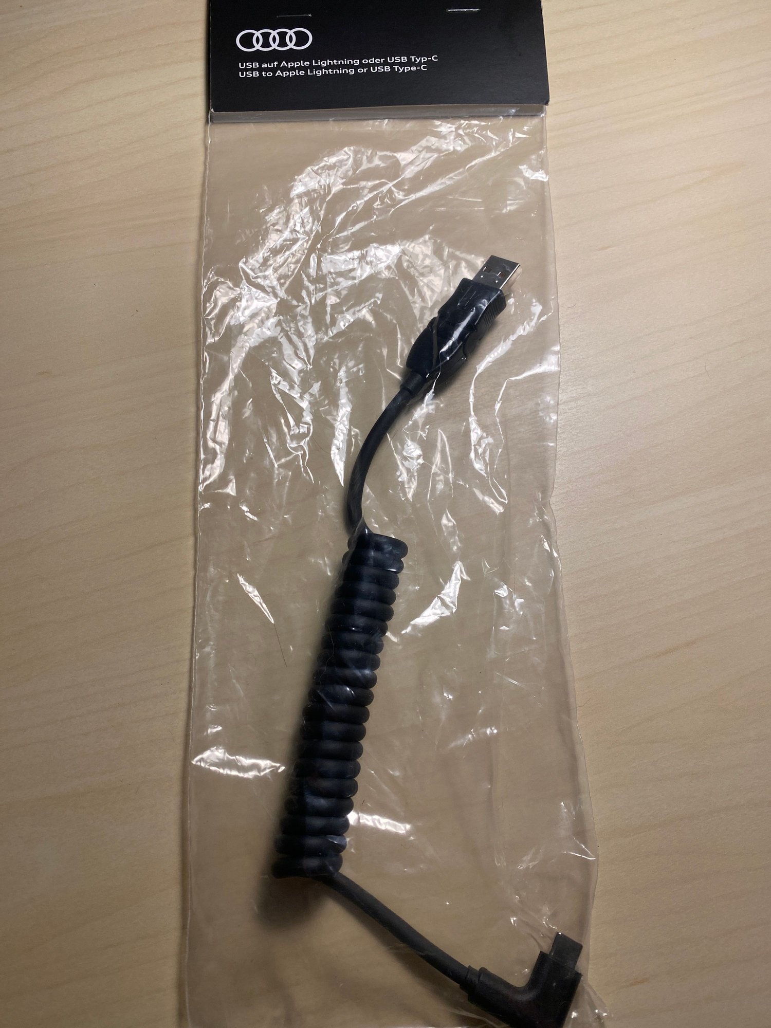 Audi USB to USB Type-C Cable - AudiWorld Forums