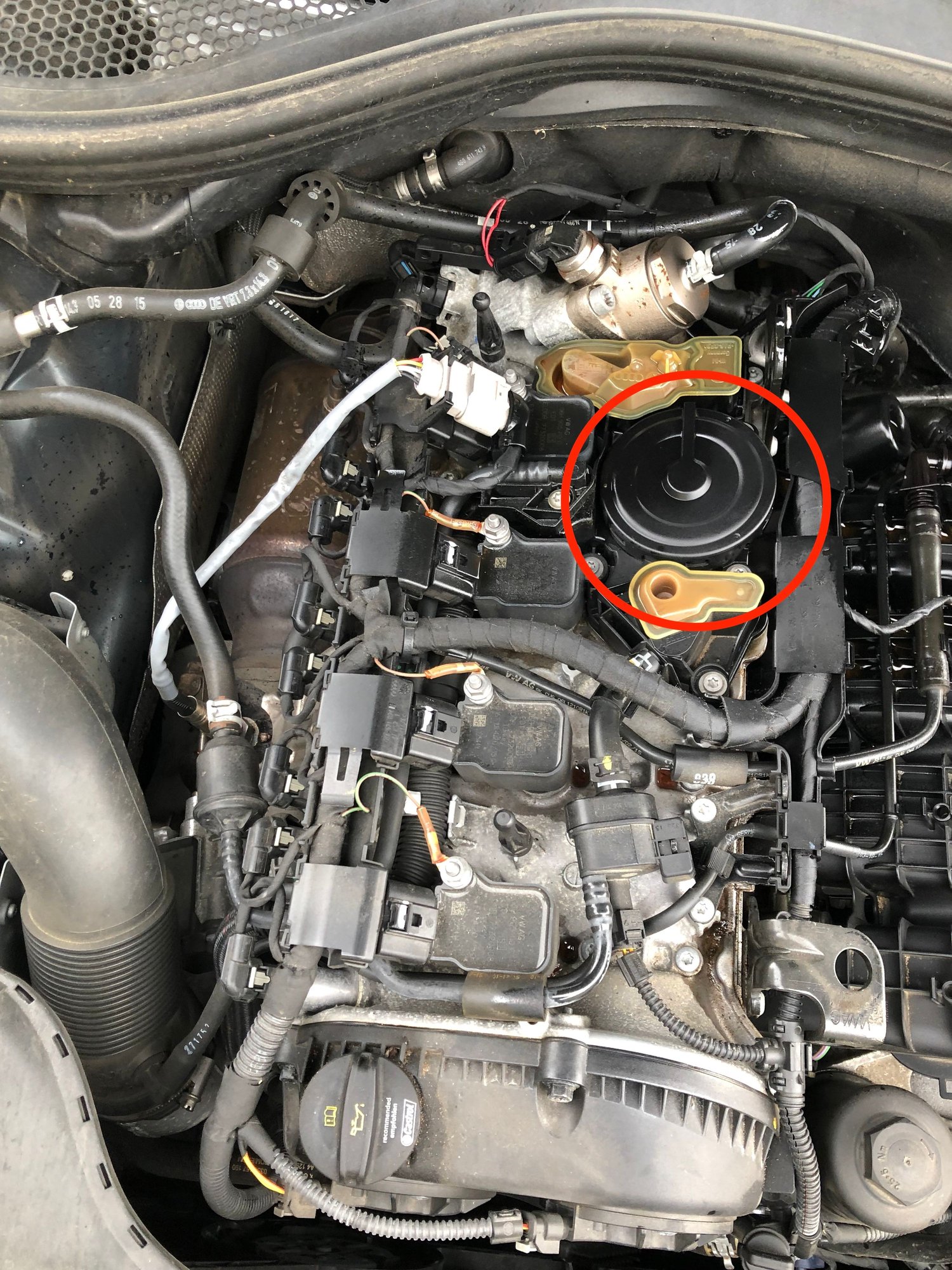 Audi leaking coolant and oil - AudiWorld Forums