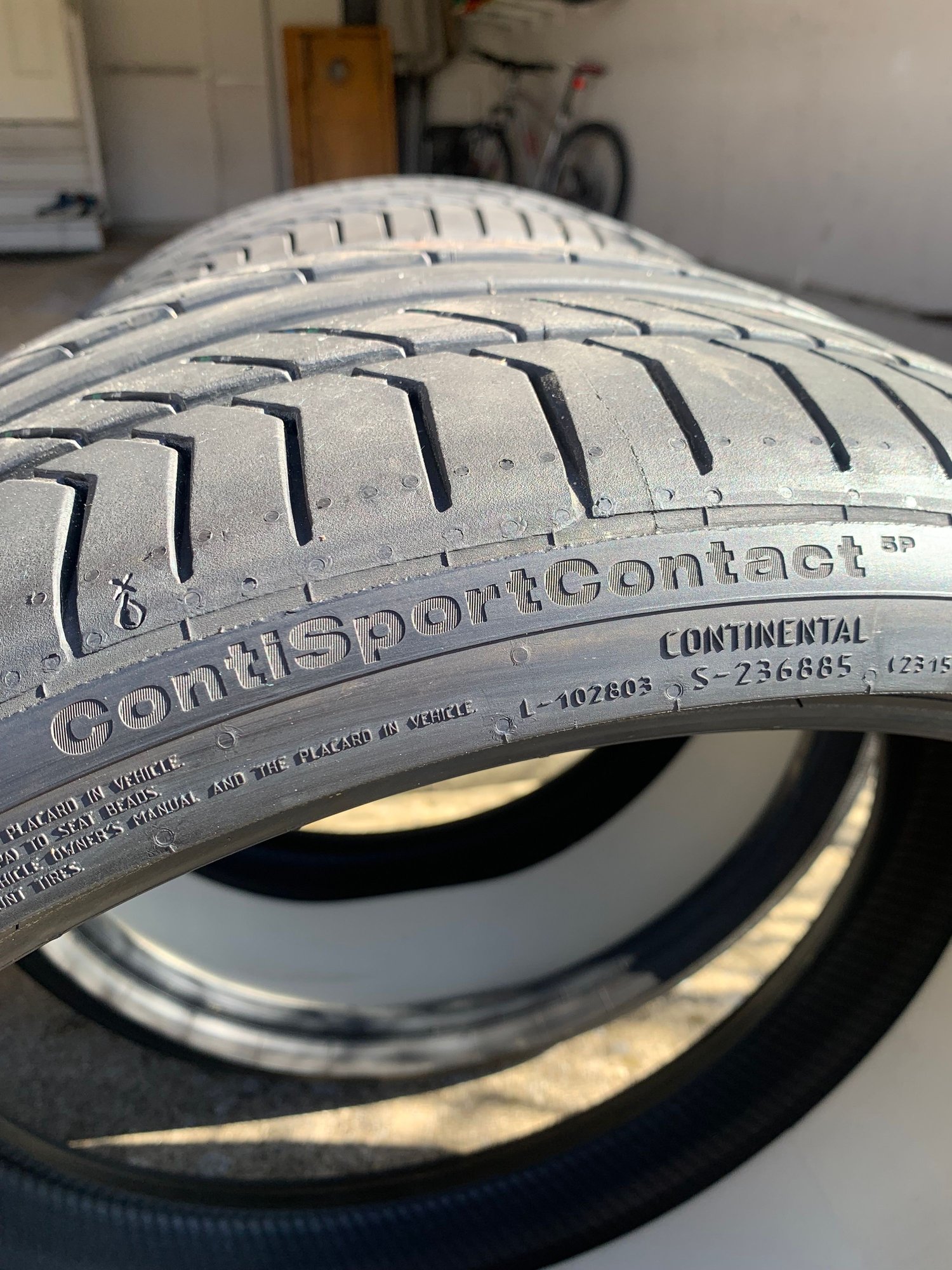 4 Continental ContiSportContact 5P Summer Perf Tire 265/30/R20 -48 ...