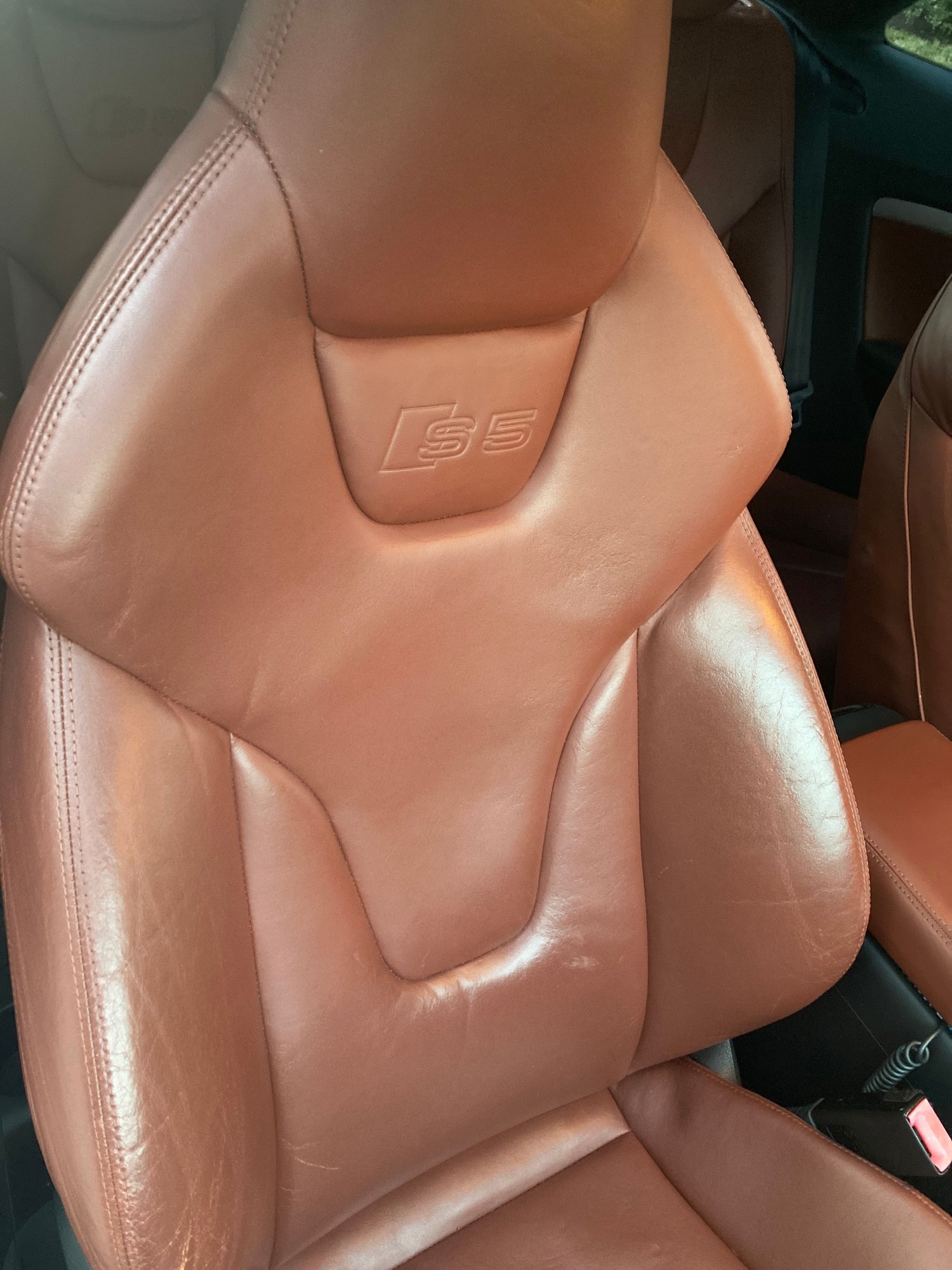 2009 S5 Phantom Black Pearl Effect w Magma Red leather, 88k mi - AudiWorld Forums