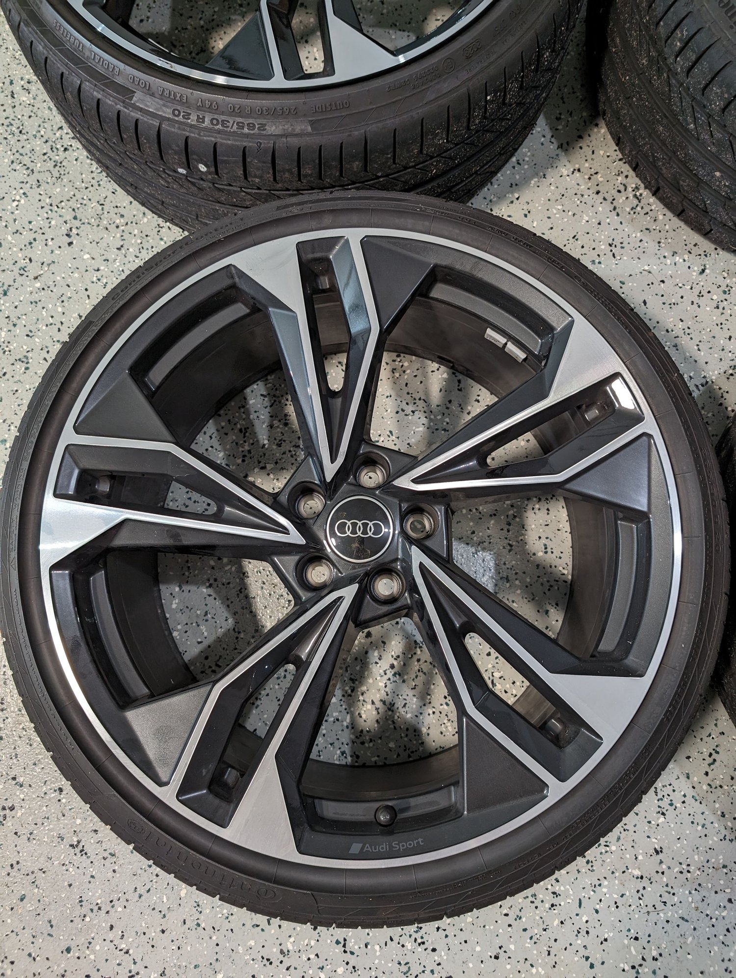 Like New 2023 Audi S5 Black Optics 20" wheels w/ Continental Tires ...