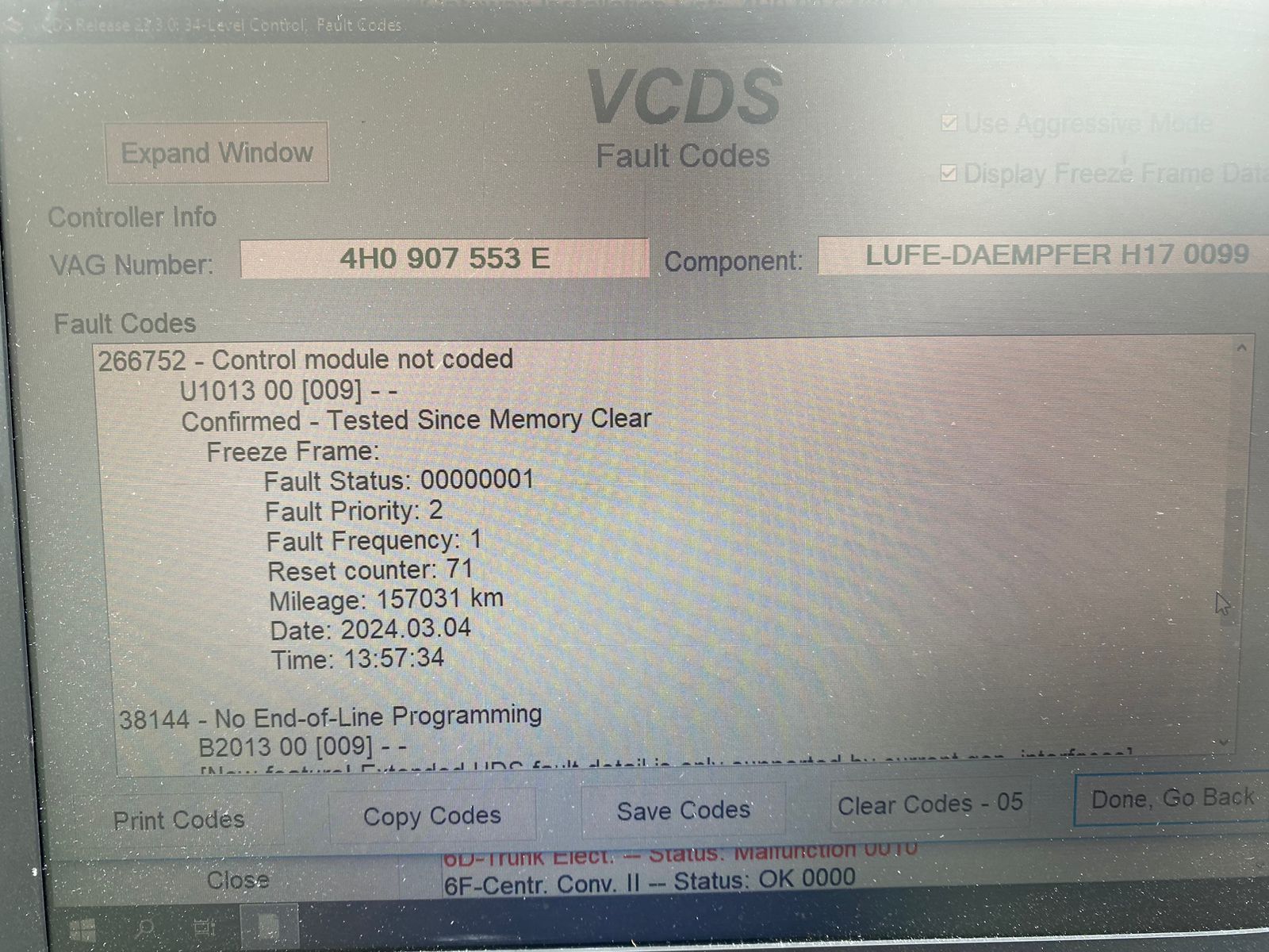 Level control - AudiWorld Forums