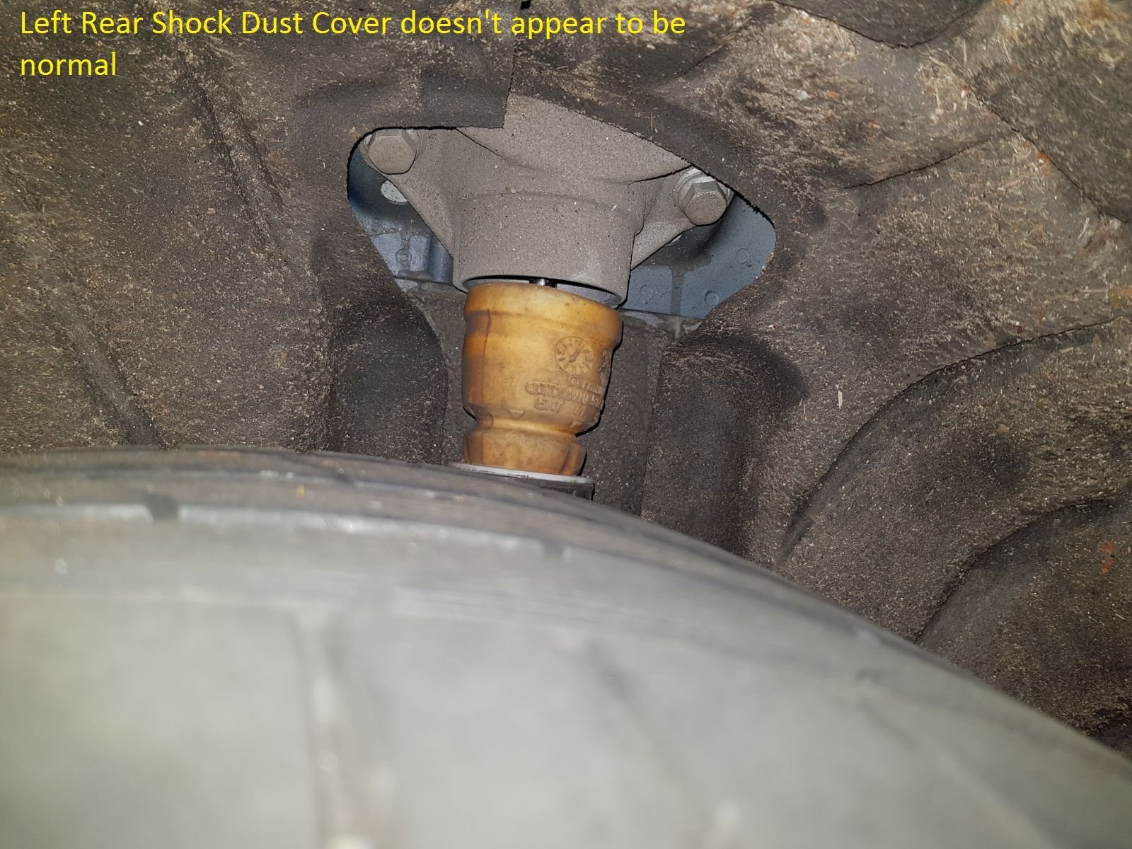 Problem with Rear Shock Dust Cover - AudiWorld Forums