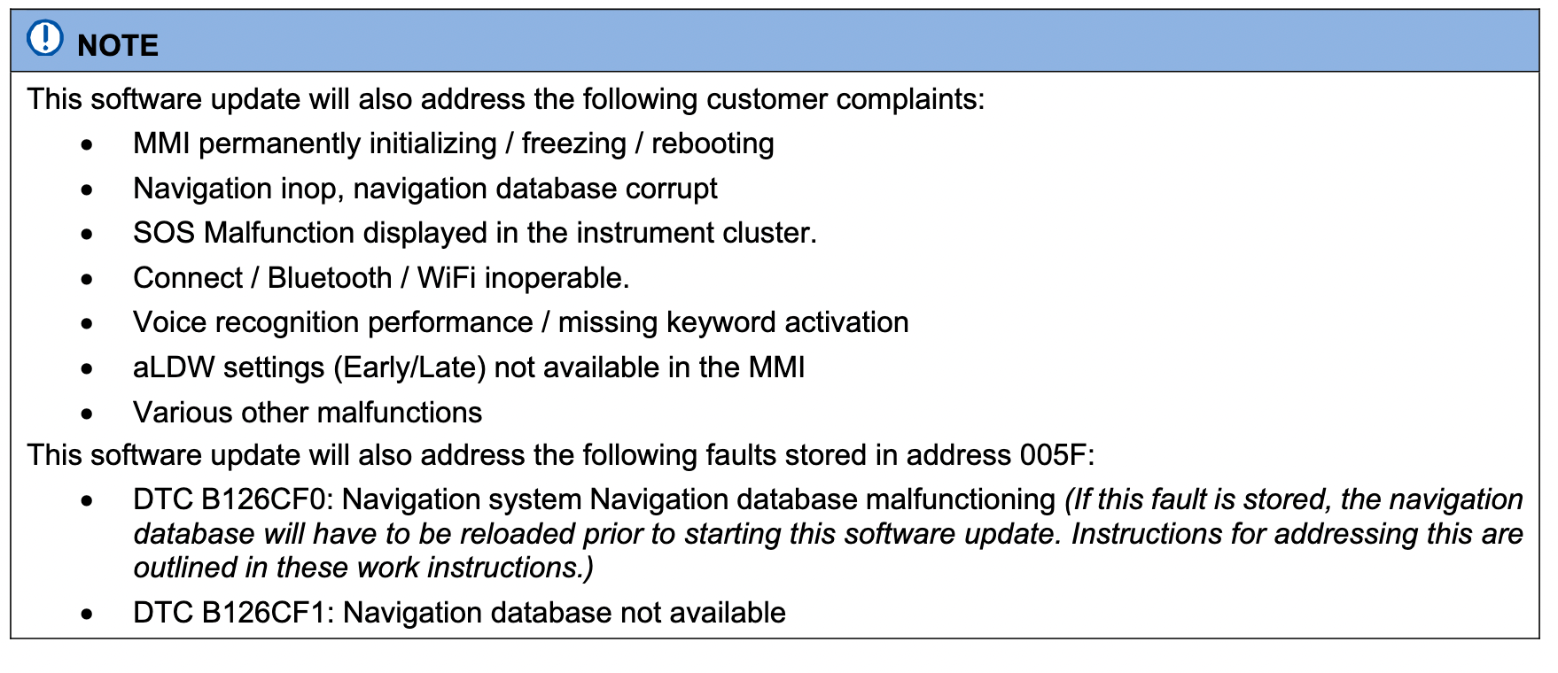 Recall 91DZ - Rearview Camera Software (2021 & 2022 MY) - AudiWorld Forums