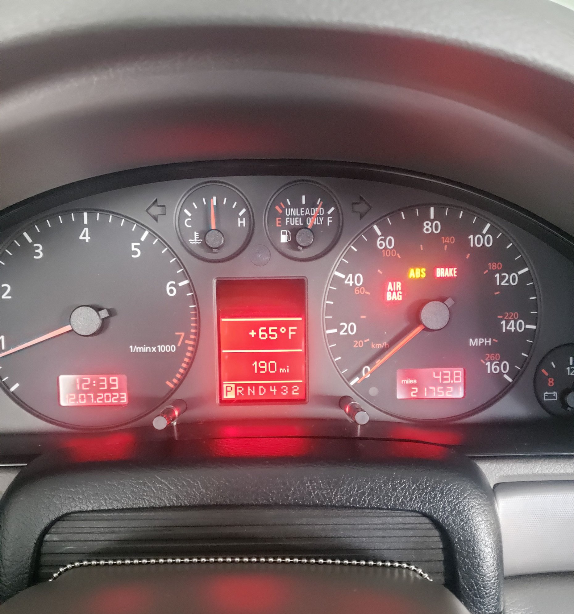 ABS BRAKE Lights on... - AudiWorld Forums