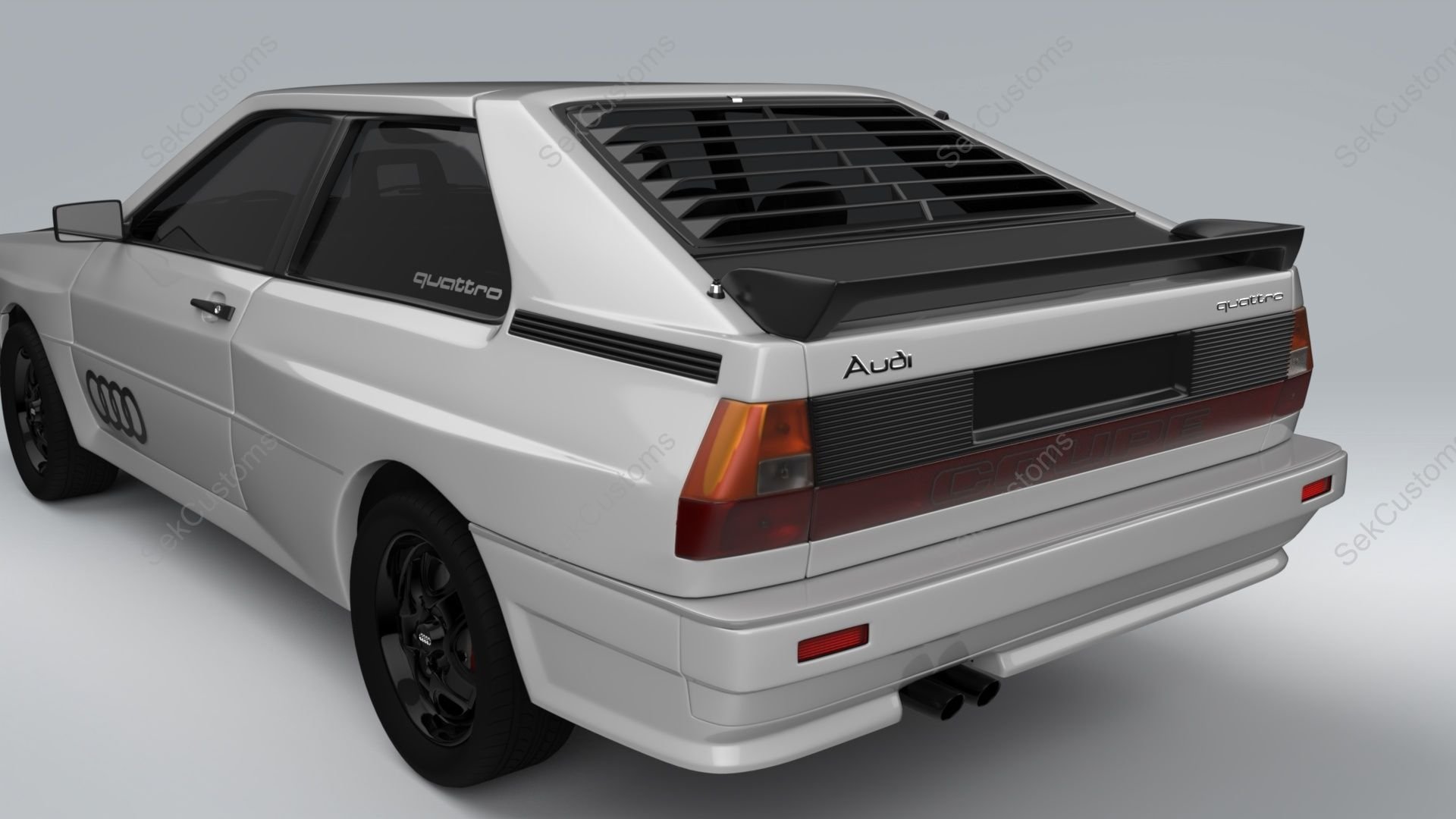 Audi Rear Window Louvers. Audi Coupe, Audi B2, Audi C3. - AudiWorld Forums