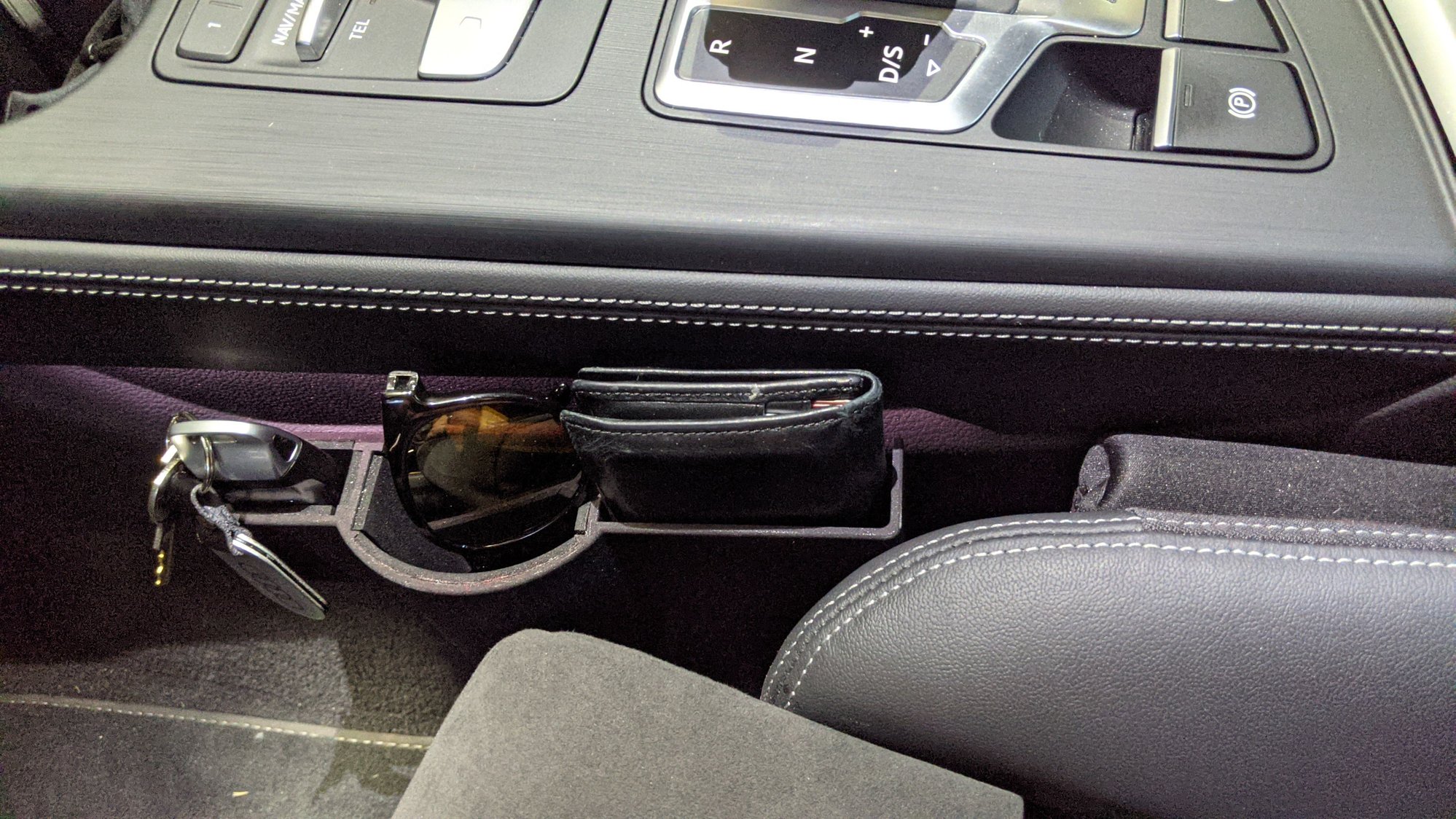 For those who hate the sliding center console tray - Page 4 - AudiWorld ...