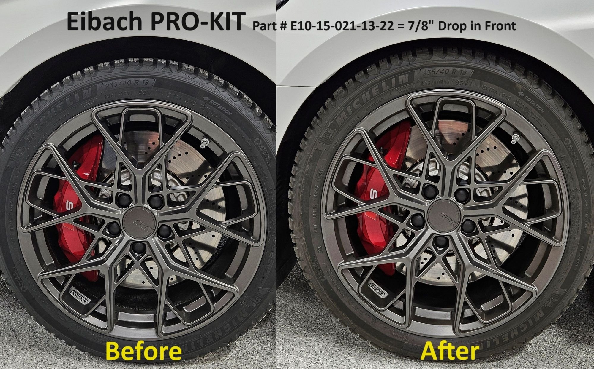 8Y RS3 Eibach PRO-KIT installation with pictures and measurements - AudiWorld Forums