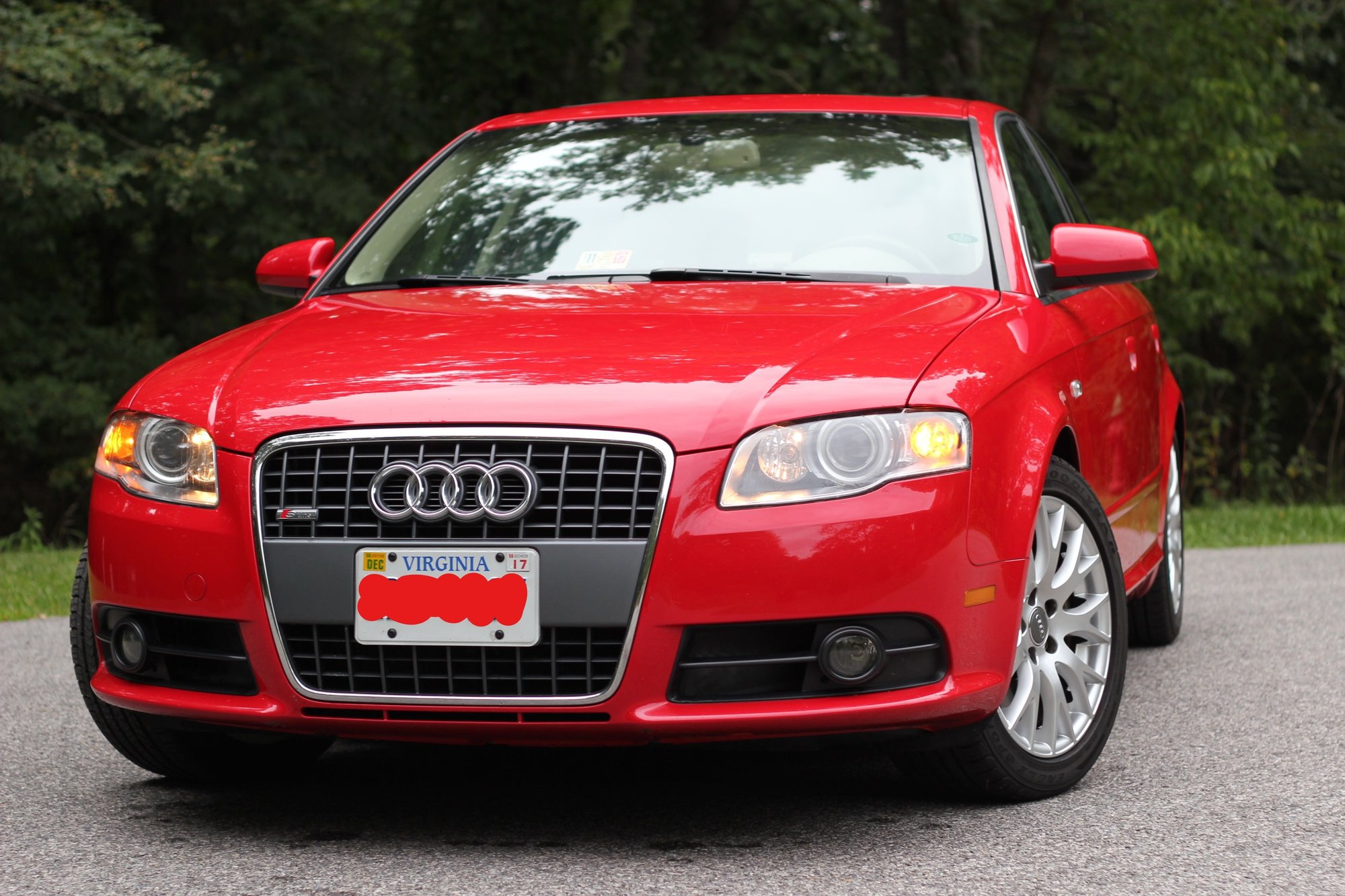 Audi A4 FS in VA: 2008 A4 S-Line For Sale Red on Tan w/ Manual ...