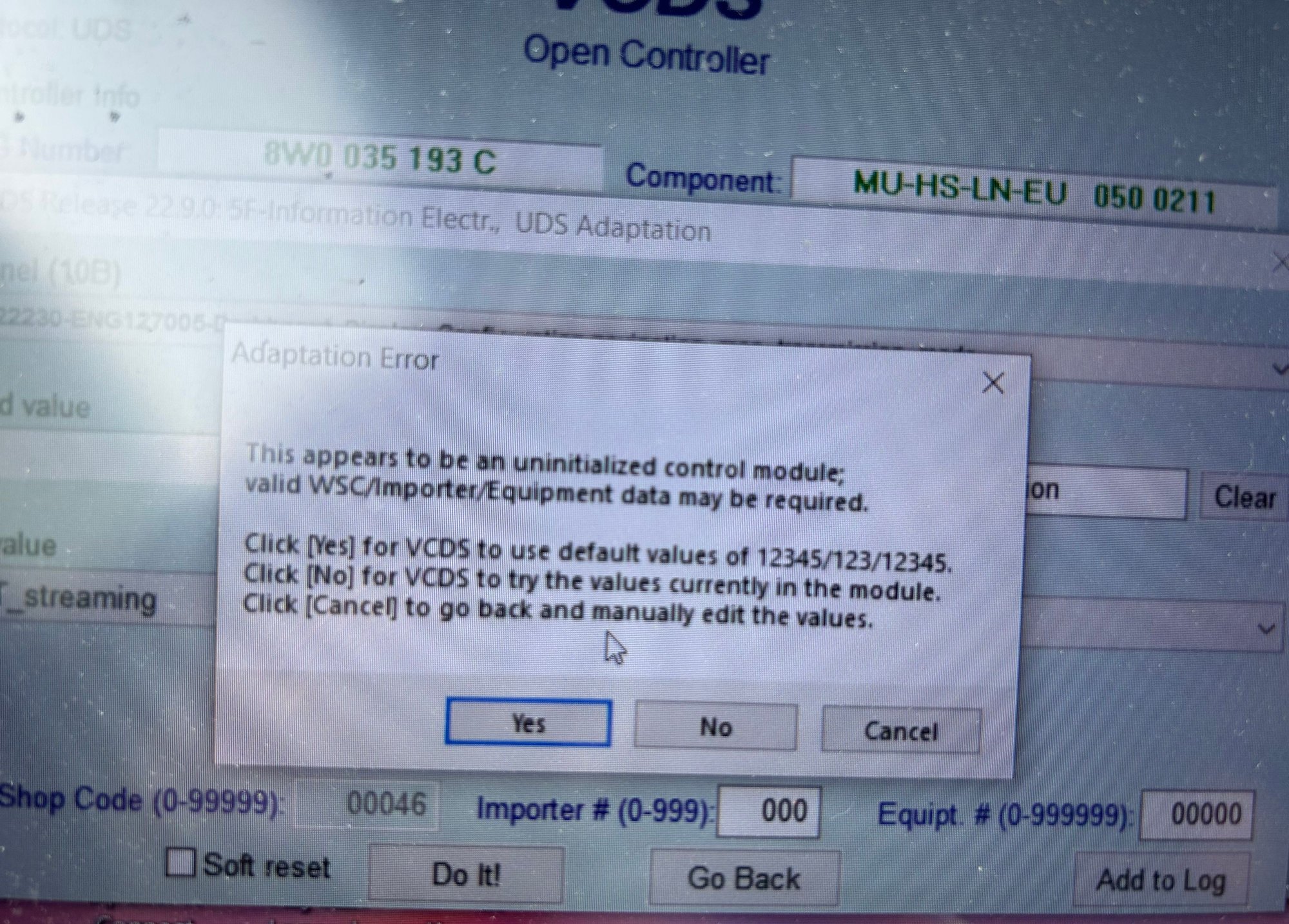 VCDS dashboard navigation map activation - AudiWorld Forums