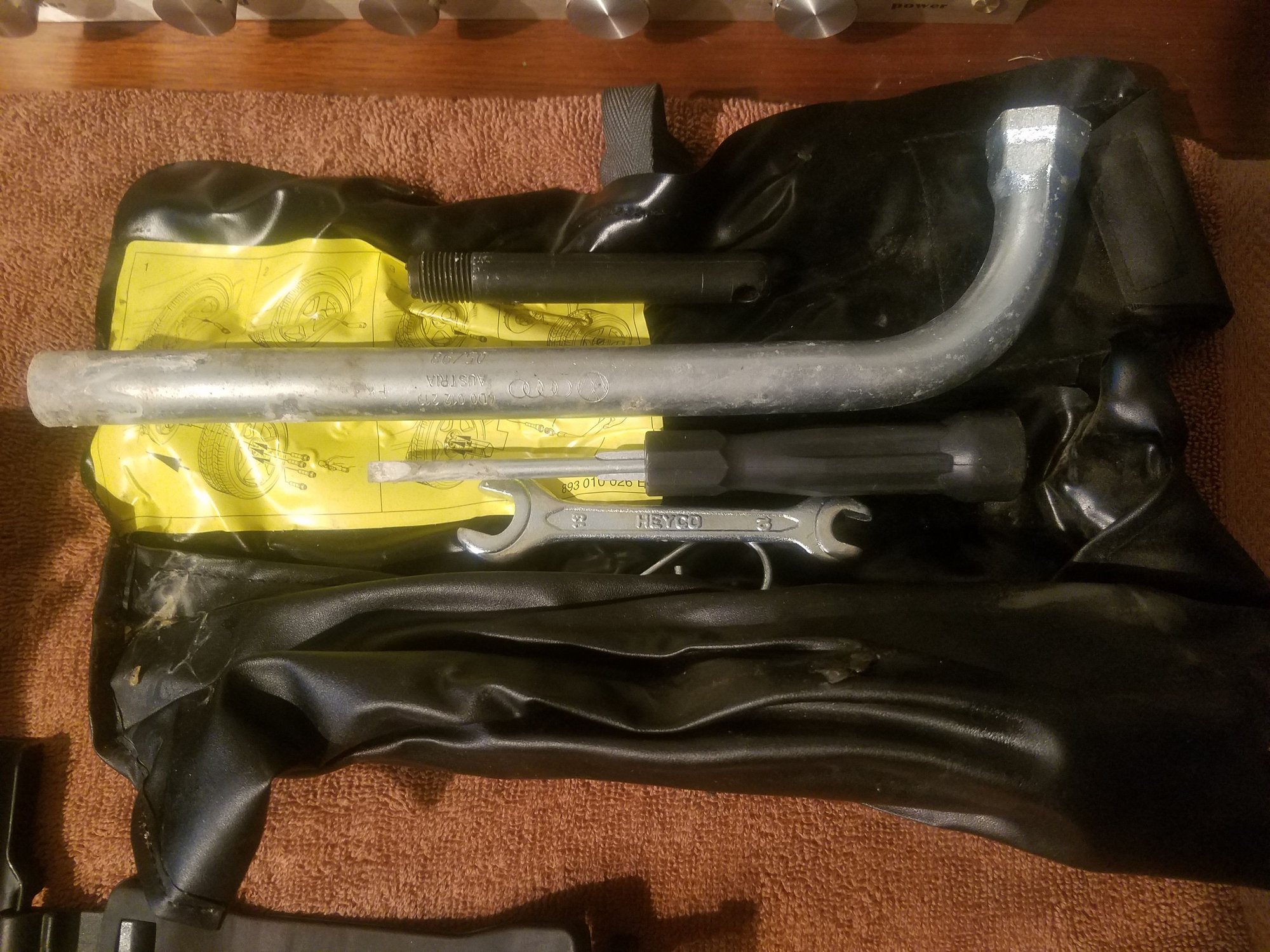 Audi A4 Tool Kit from 1998 A4 Wagon ($60) - AudiWorld Forums