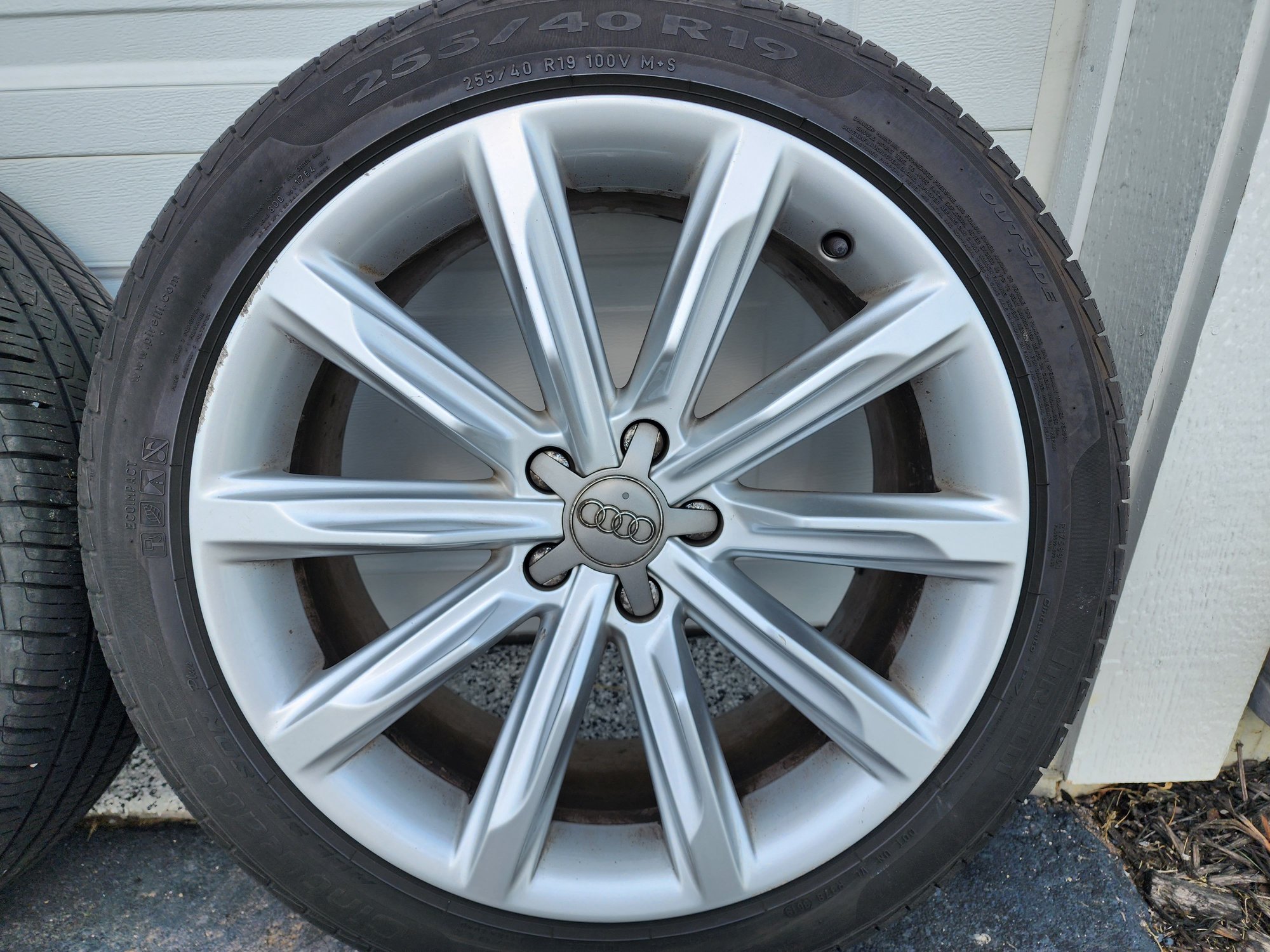 Audi A7 19" Factory OEM Wheels Cinturato P7 All Season Tires Combo Set ...