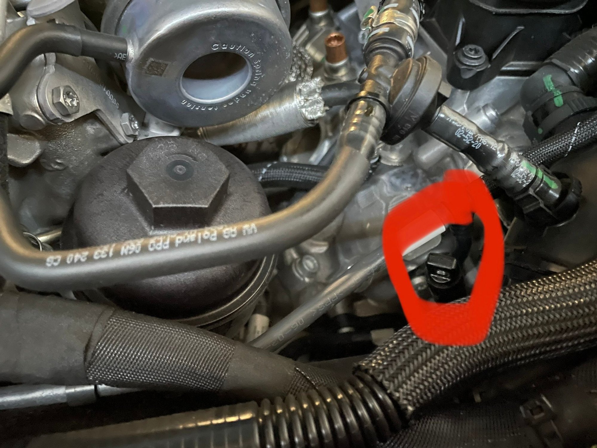 Dipstick location for 2021 SQ5 - AudiWorld Forums