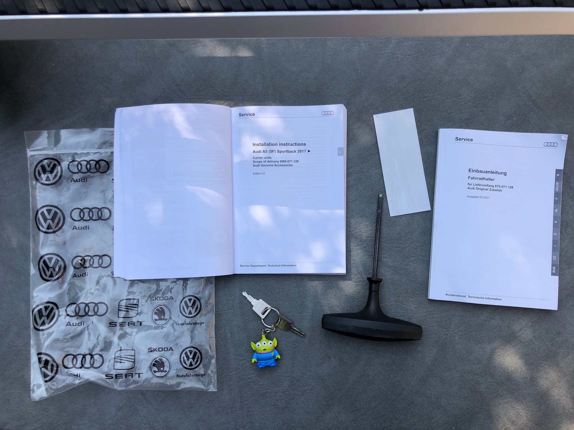 A5/S5/RS5 Sportback OEM roof rack - AudiWorld Forums