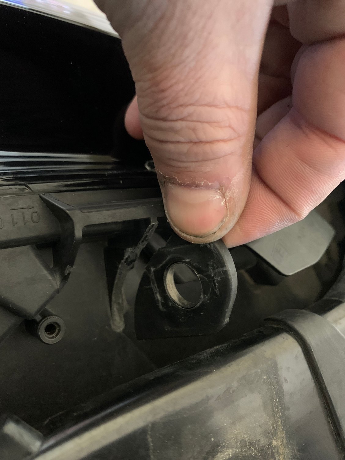 Broken Headlight Tab - AudiWorld Forums