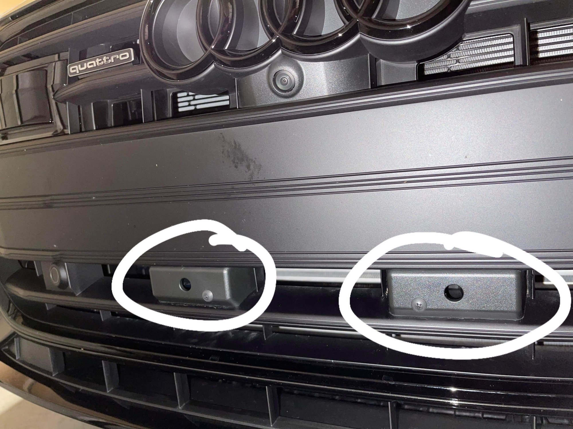 Front License Plate Brackets? - AudiWorld Forums