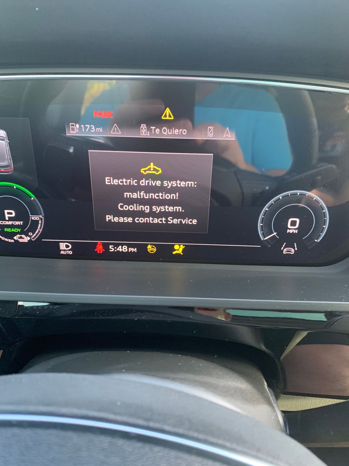 2021 in for service. Several errors - AudiWorld Forums