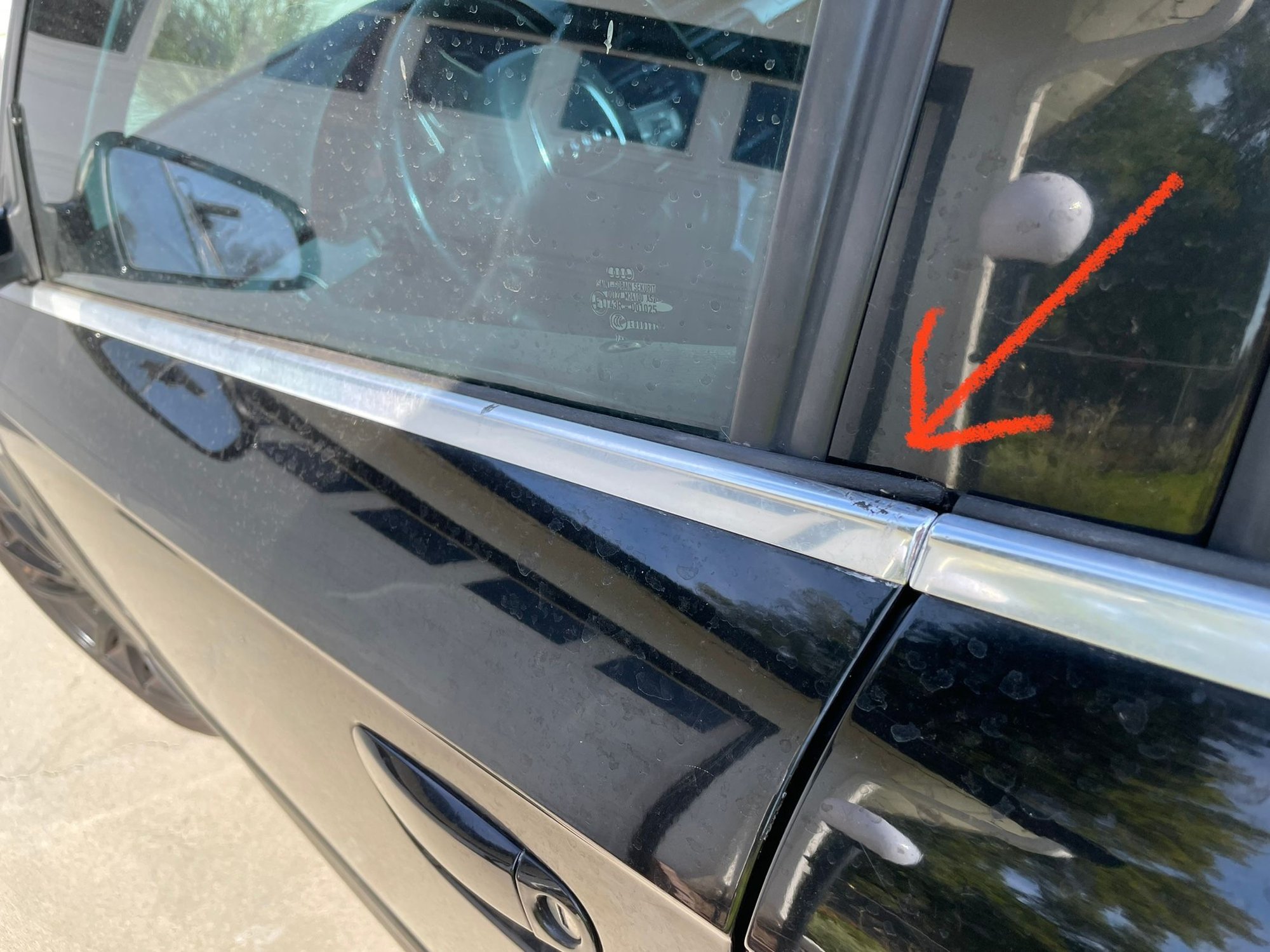 Worn Window Seal - AudiWorld Forums