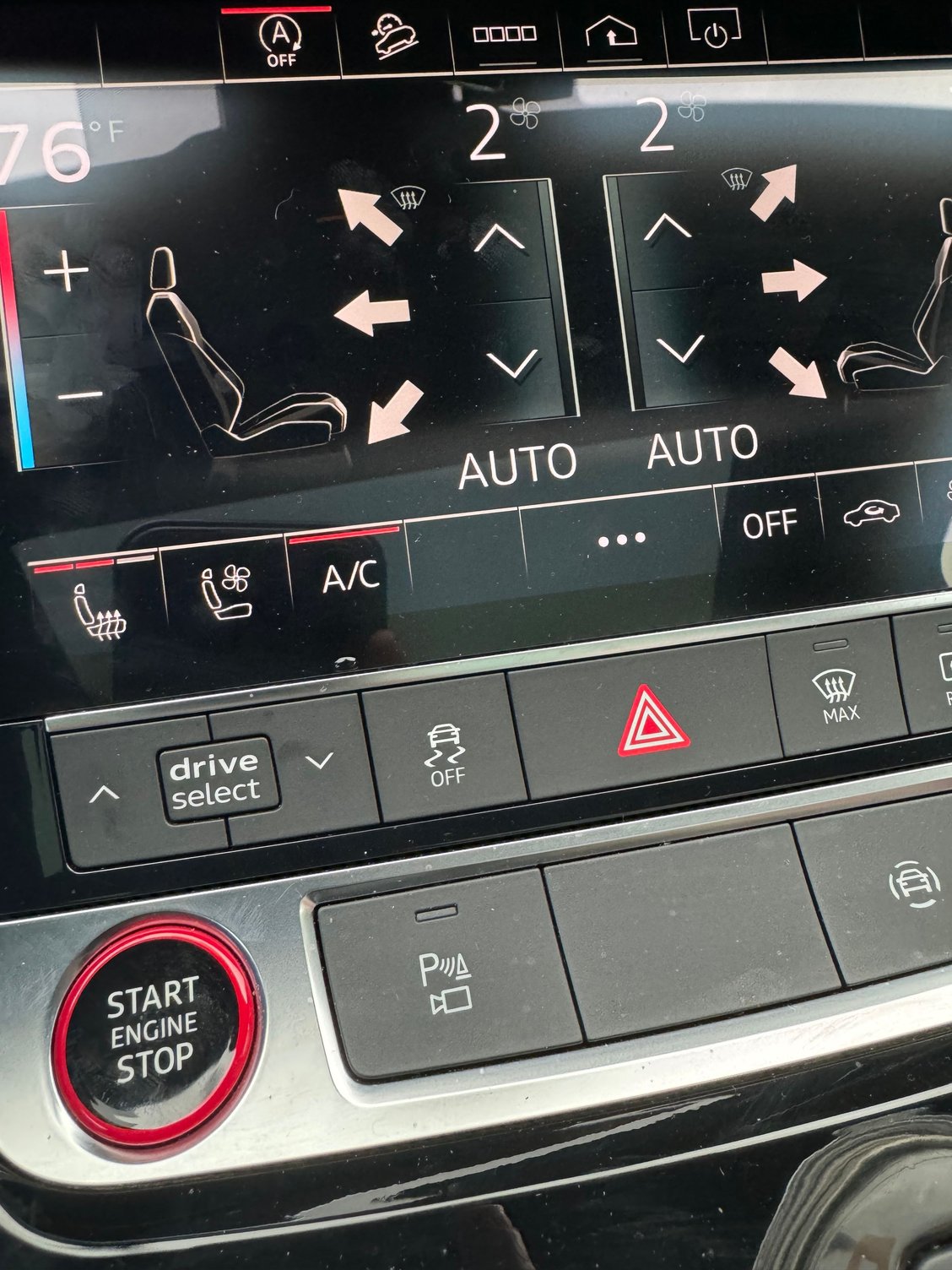 2022 SQ7 AC sync button - AudiWorld Forums