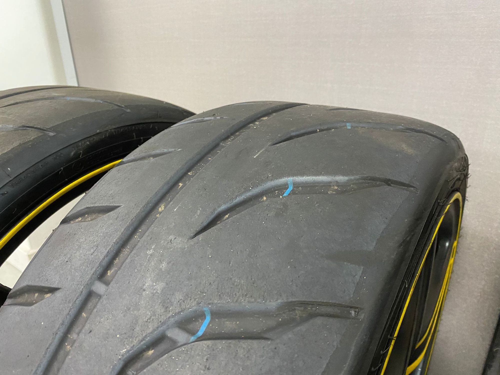 OEM R8 wheels with Toyo R888 tires - AudiWorld Forums