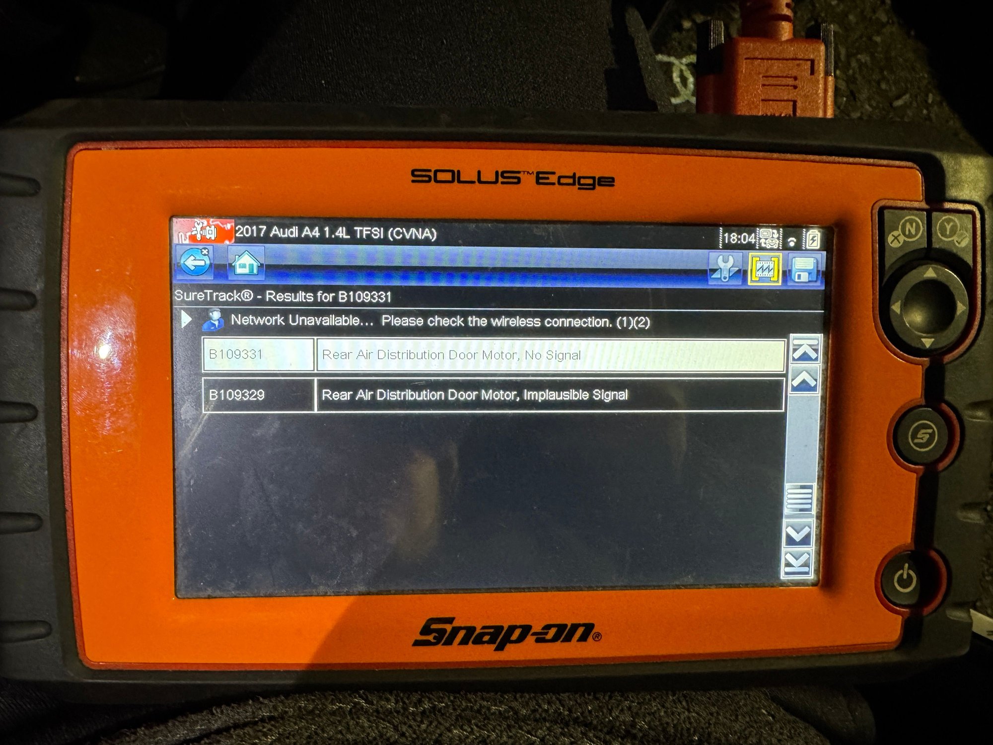 HVAC/Climate/Aircon - temperature and positioning no signal (20 codes in total) - AudiWorld Forums