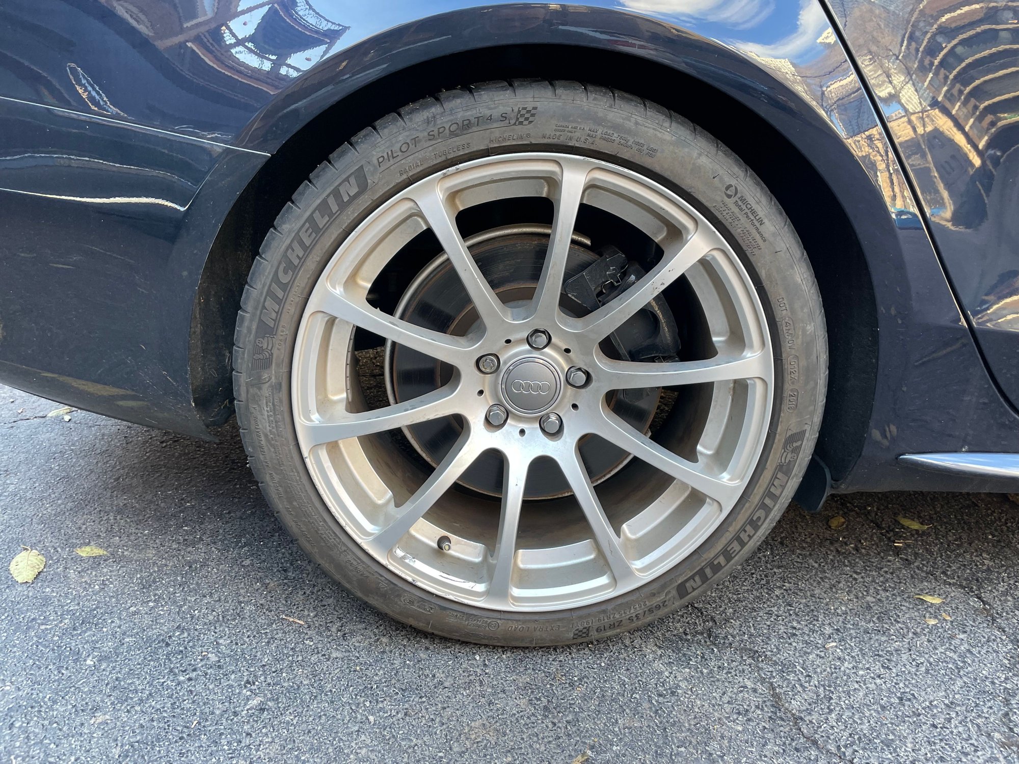 VMR V701 19x9.5 et 45 with Pilot Sport 4S tires - AudiWorld Forums