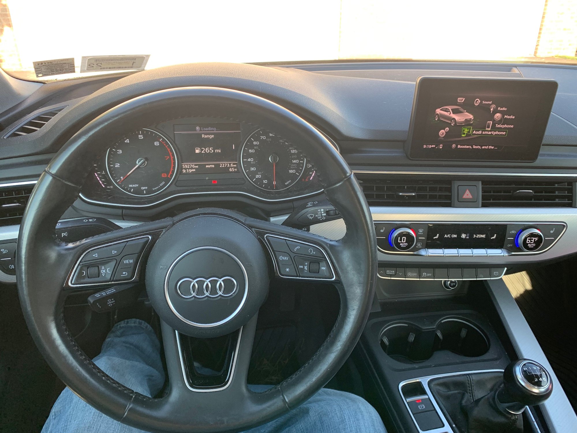 Audi A4 With Manual Transmission