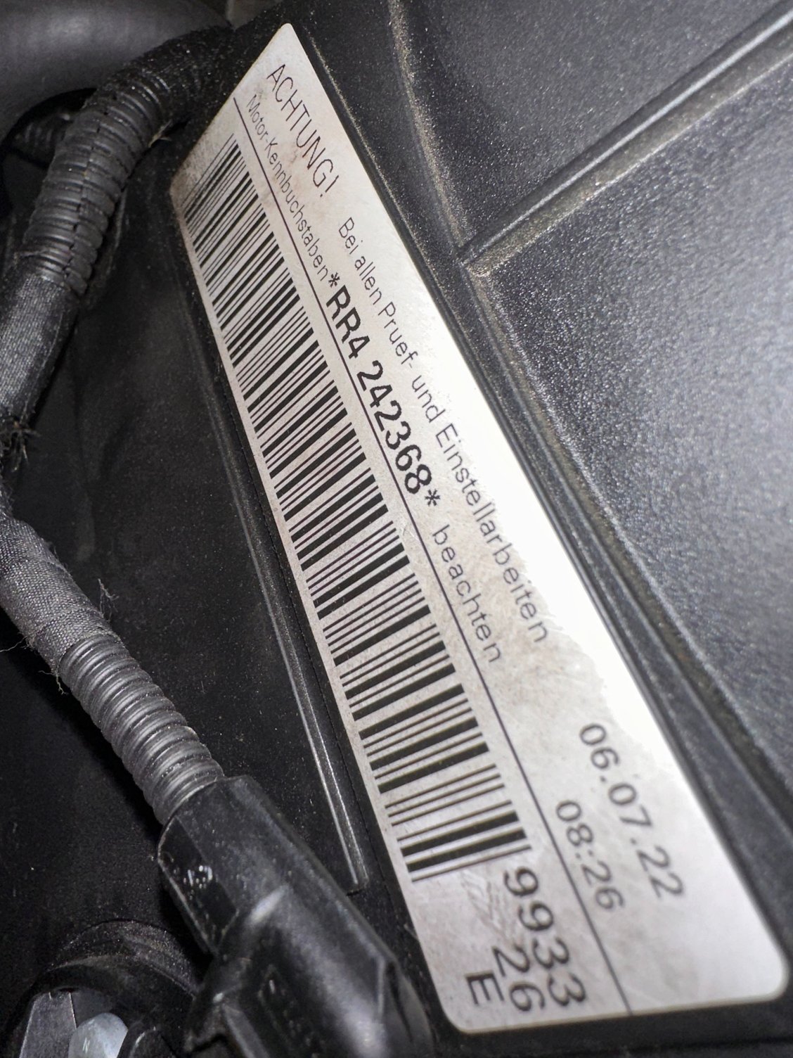 Long Block Engine code, Engine Serial Number - AudiWorld Forums